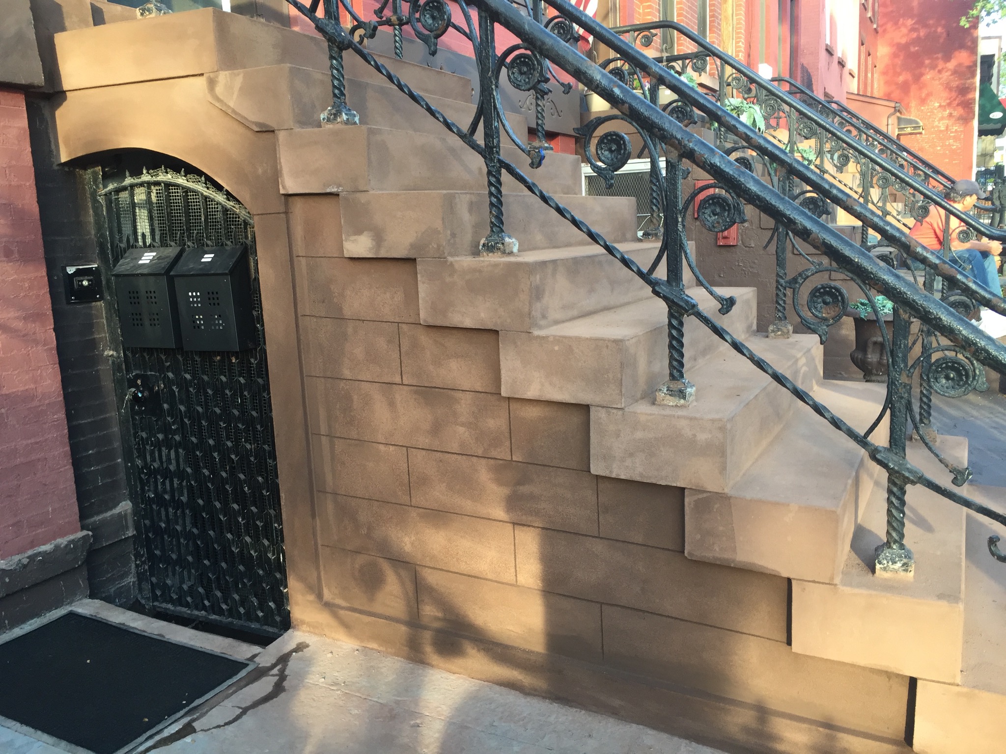 Brownstone Front Stoop Reno | Brownstone Cyclone