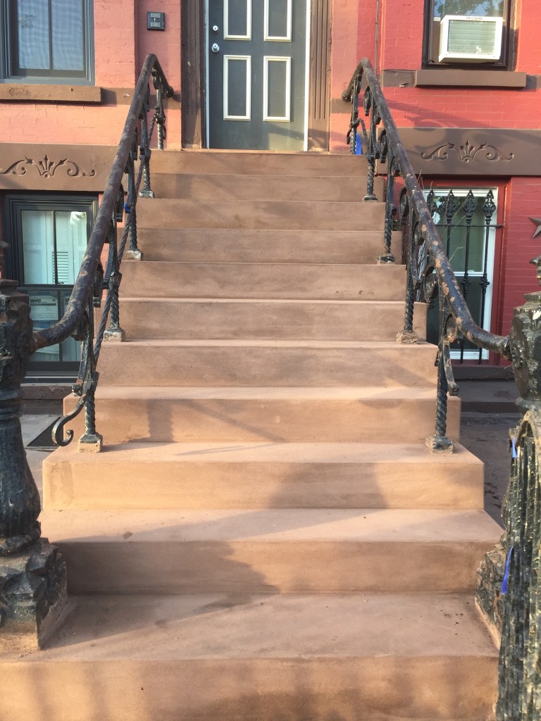 Brownstone Front Stoop Reno | Brownstone Cyclone