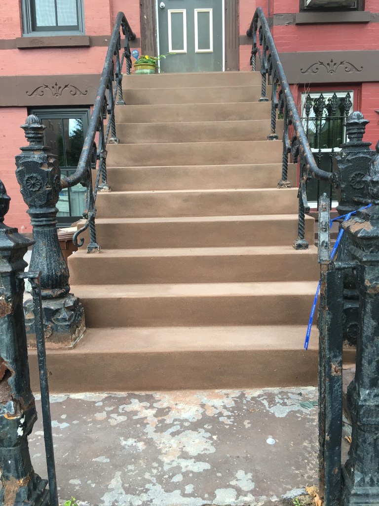 Brownstone Front Stoop Reno | Brownstone Cyclone